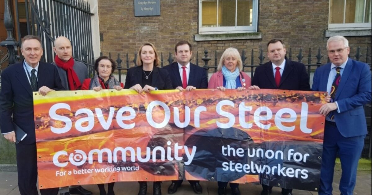 Welsh Steel MPs Meet With Secretary Of State - Stephen Kinnock - Labour ...